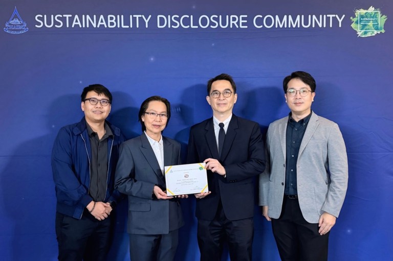 TOA ตอกย้ำผู้นำด้านความยั่งยืน รับรางวัล “Sustainability Disclosure ...
